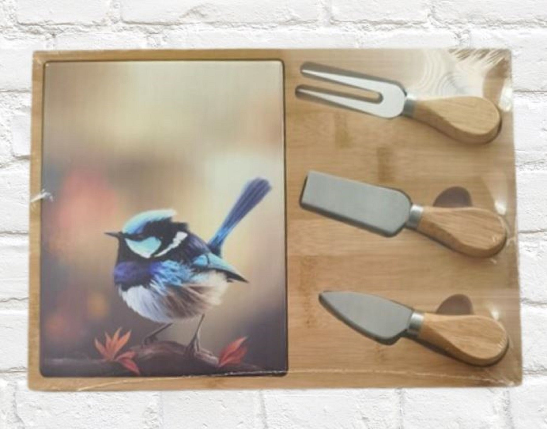 Bamboo Cheese Set Superb Fairy Wren – Drummers & Co Homestore