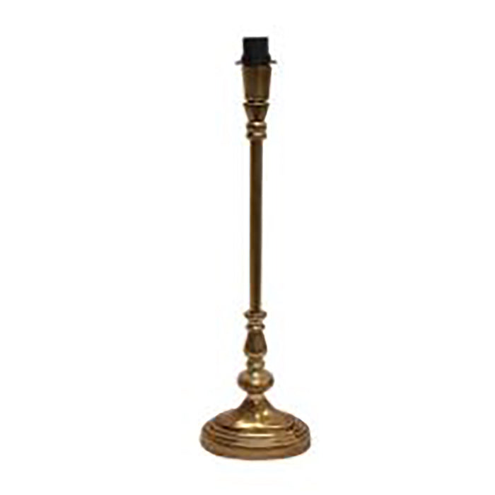 Antique Gold Oval Lamp Base — Drummers & Co Homestore