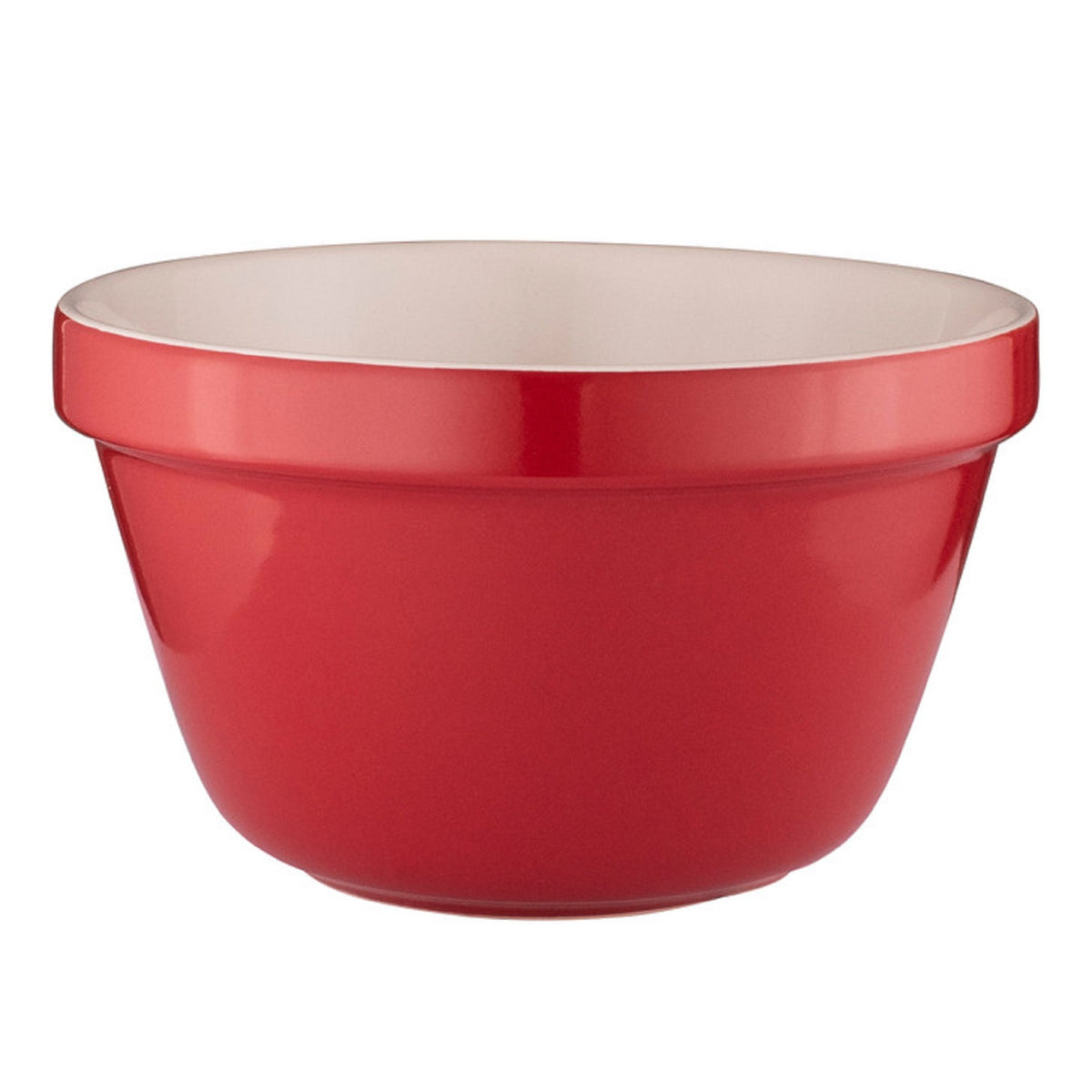 Mixing Bowl Red 1.3L — Drummers & Co Homestore